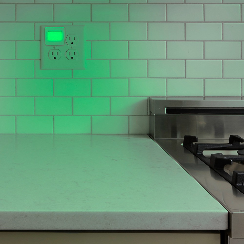 Mini Green Always On LED Night Light (4 Pk LED Night Lights)