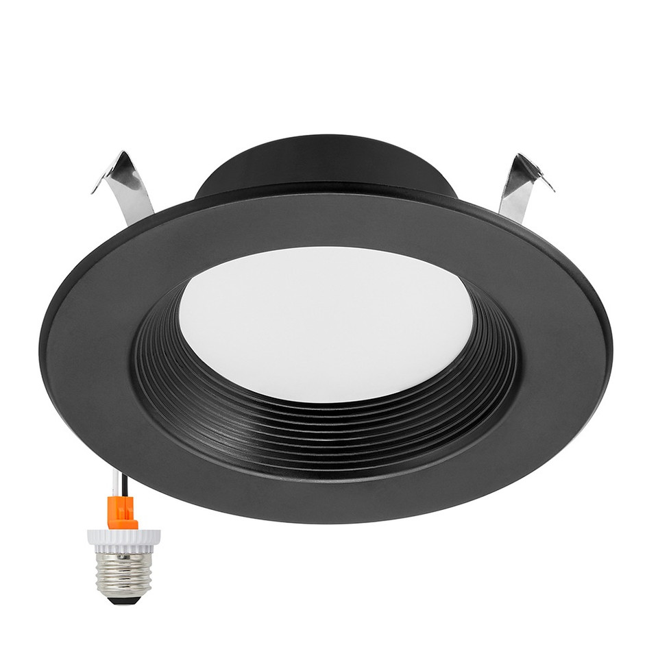 4” 5 CCT Selectable Retrofit Recessed LED Downlight, 2700-5000K
