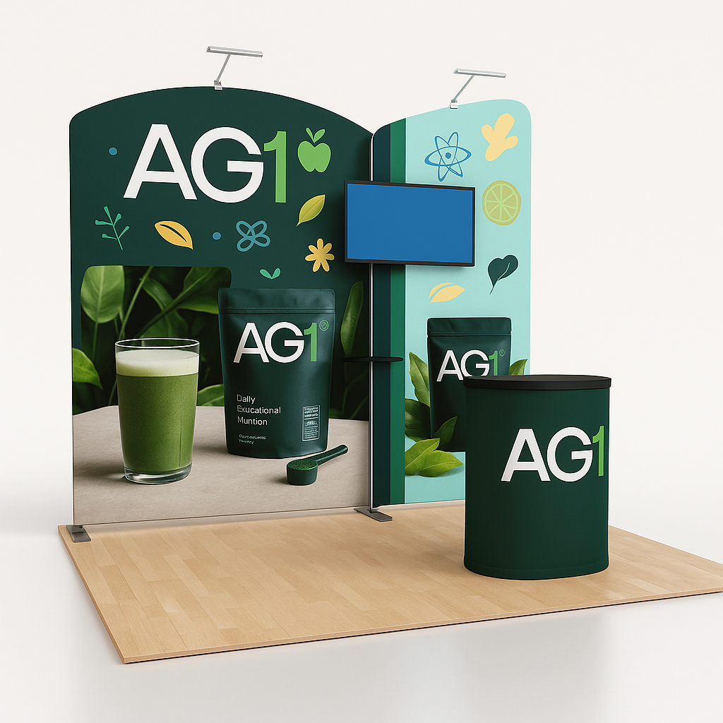Portable Pop Up Trade Show Display Booths | ExpoMarketing