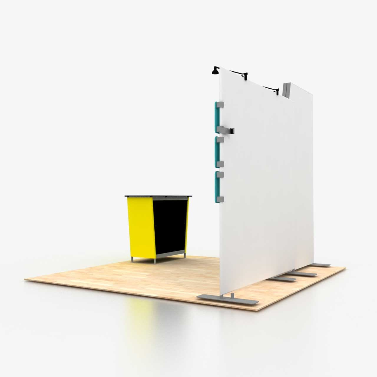 Radiant 109 10 x 10 Backlit Trade Show Display | ExpoMarketing