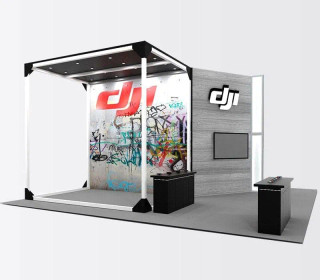 EP1002 Brand Activation 30 x 30 | Double Deck Shipping Containers