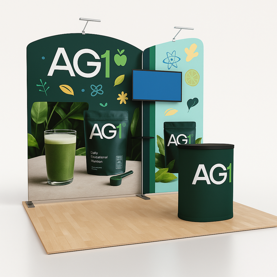 Portable Pop Up Trade Show Display Booths | ExpoMarketing