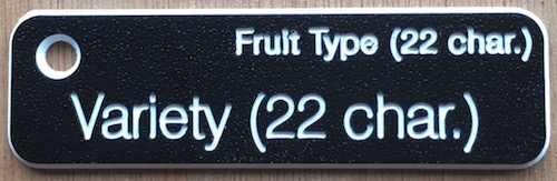 Multiple Custom Labels - Heritage Fruit Trees