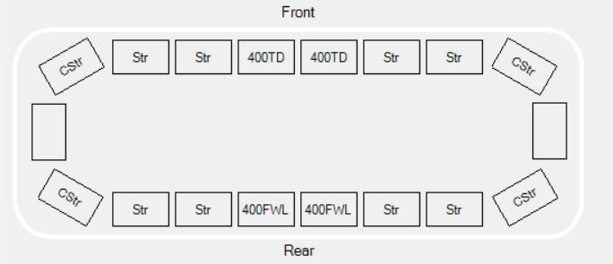 50" 9M Loaded Edge Lightbar 12 Strobe - J. Perry Lighting