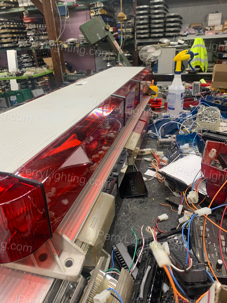 50" 9M Loaded Edge Lightbar 12 Strobe - J. Perry Lighting