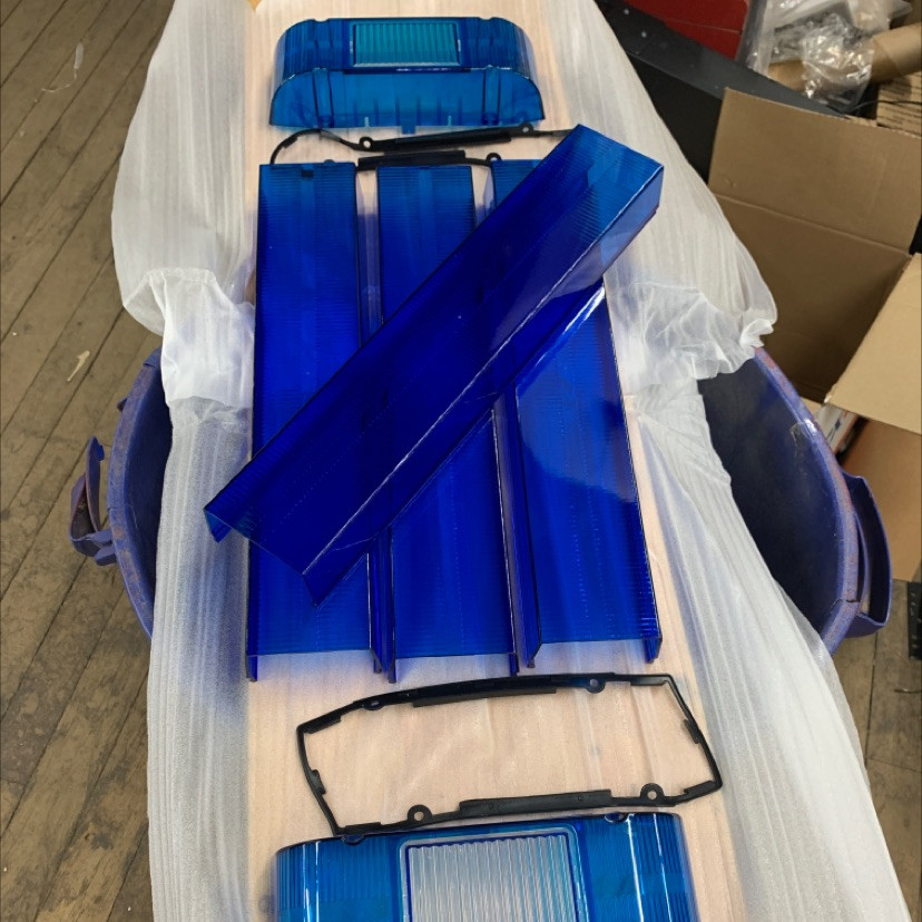 BLUE Alley Basic Lens Kit for Edge 9000 Bars - J. Perry Lighting