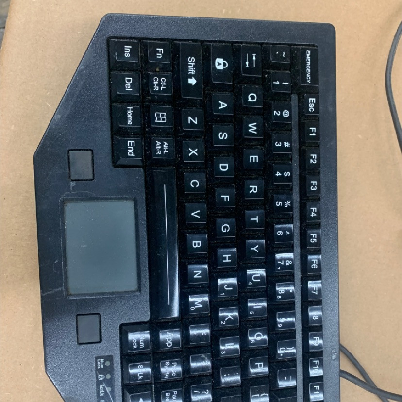 Console USB Keyboard/Trackpad for In Car Computer iKey