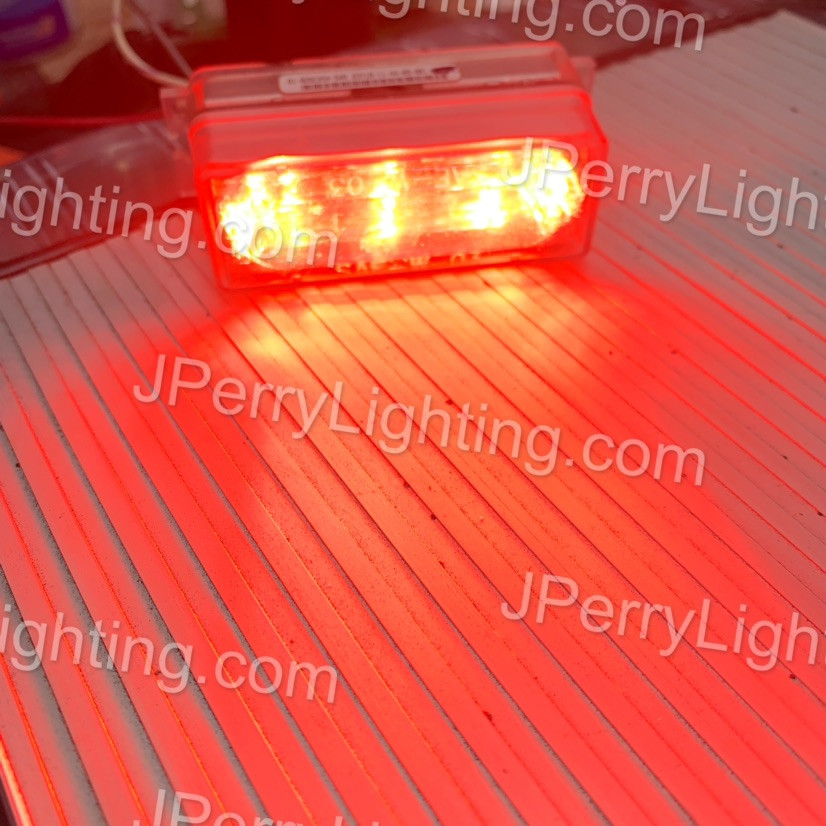 Whelen LIN3 4 Wire RED