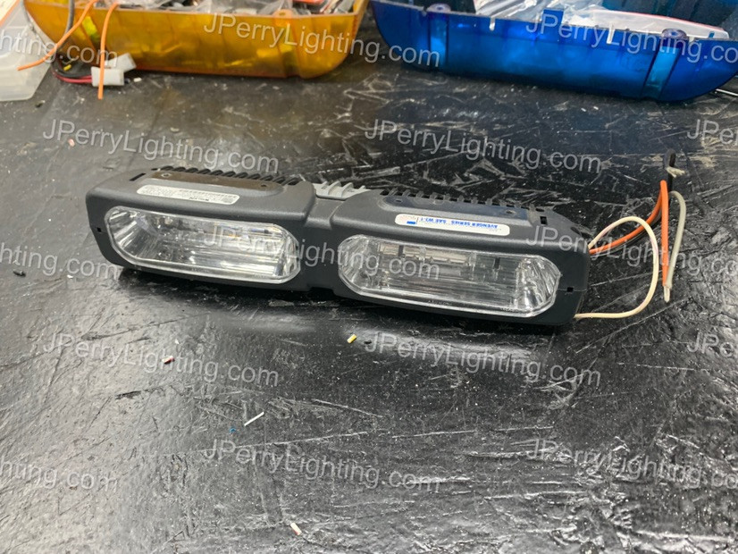 Whelen Avenger Dual Head SYNC AMBER AVNS2AA 4 wire