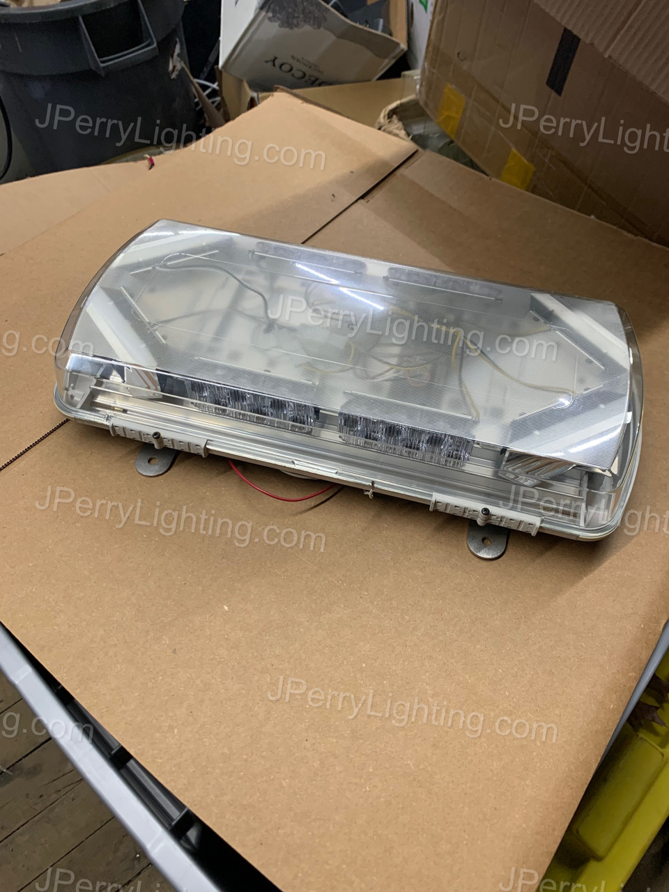 16" mini amber/white split mini century Permanant Mount MC16PF