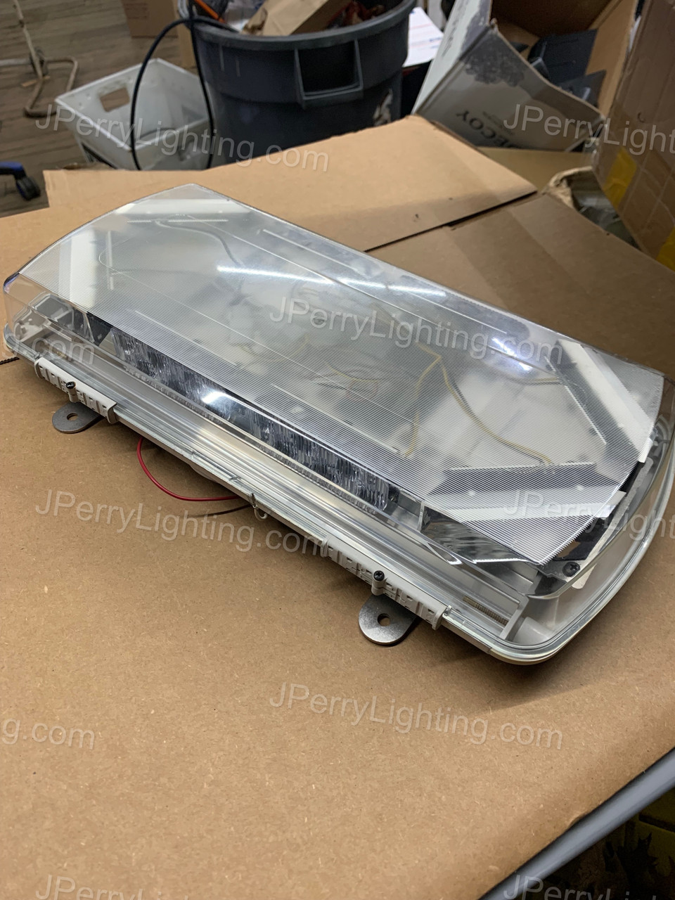 16" mini amber/white split mini century Permanant Mount MC16PF