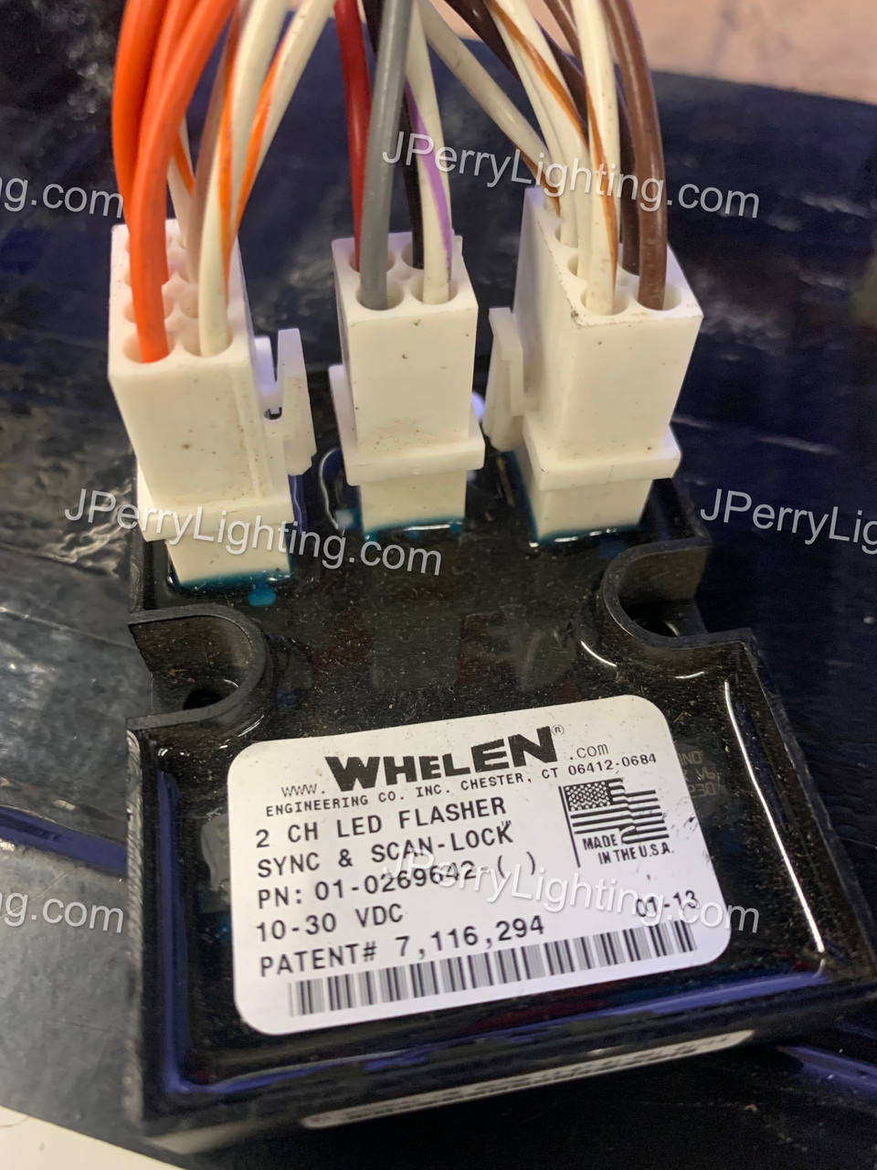 Whelen 2 Channel LED flasher With Sync and Scan-lock