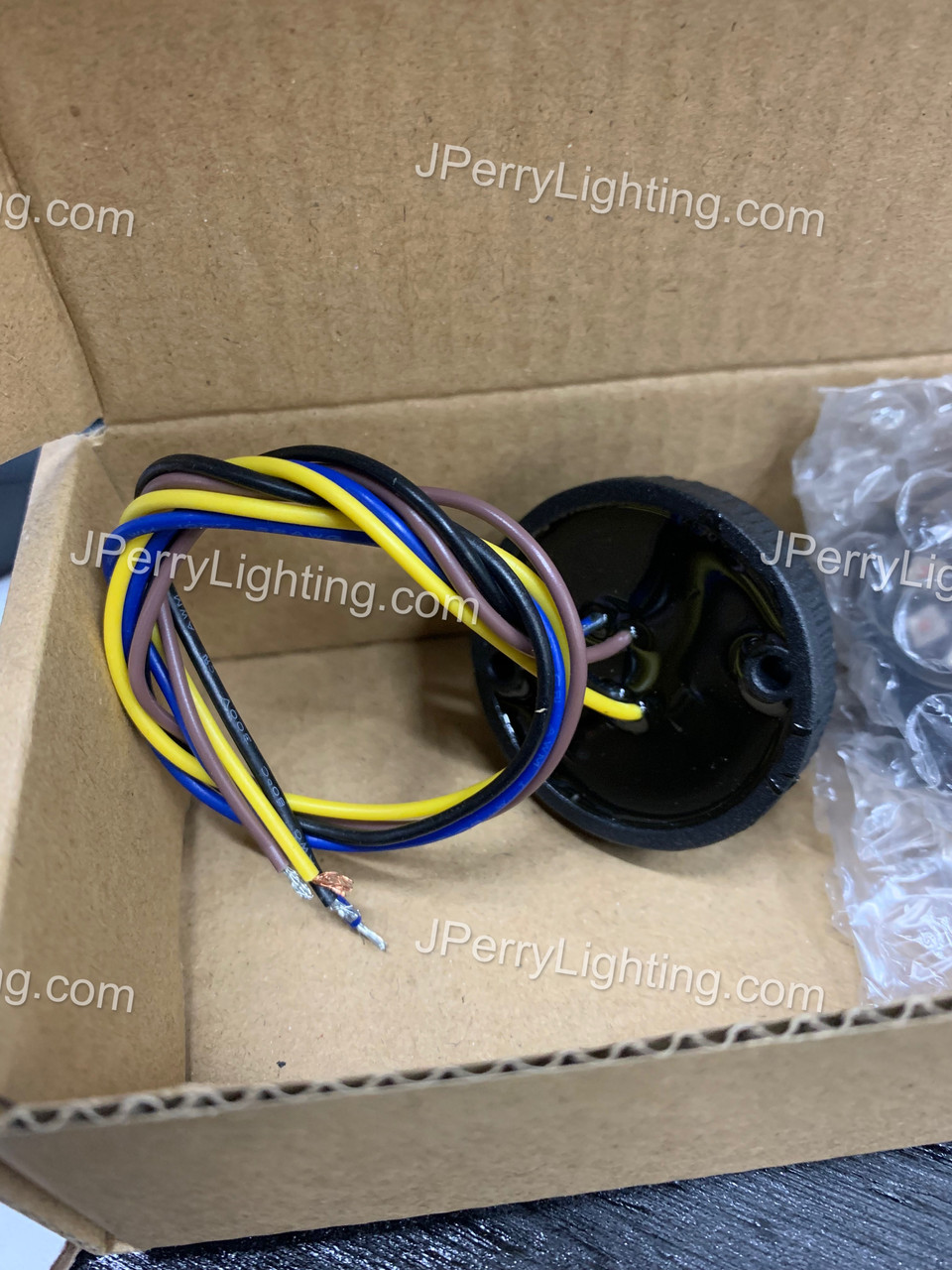 SPLIT NO FLASHER 8 LED Hideaway JPL BLUE AMBER