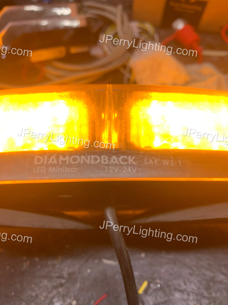 DIAMONDBACK AMBER LED MINI BAR