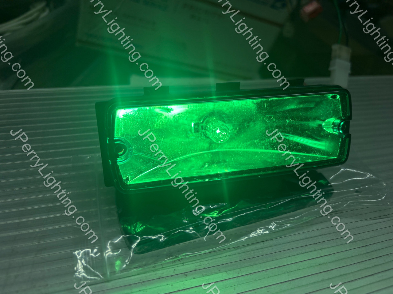 NEW GREEN NON OPTIC LENS FOR WHELEN 500 SERIES
