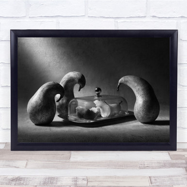 Fruit Pears Mausoleum Conceptual Still Life Body Dead Box Coffin Wall ...