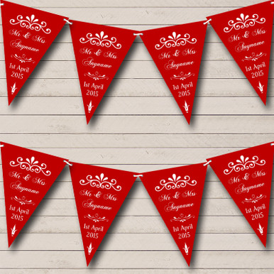 Vintage Regal Engagement Claret Red Custom Personalised Engagement ...