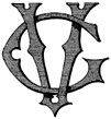 Victorian Monogram Wax Seal Stamp