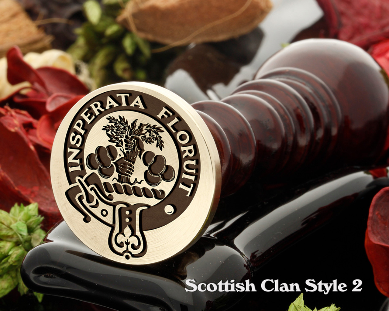 Watson Family Crest Wax Seal Stamp - Custom Wax N Seals