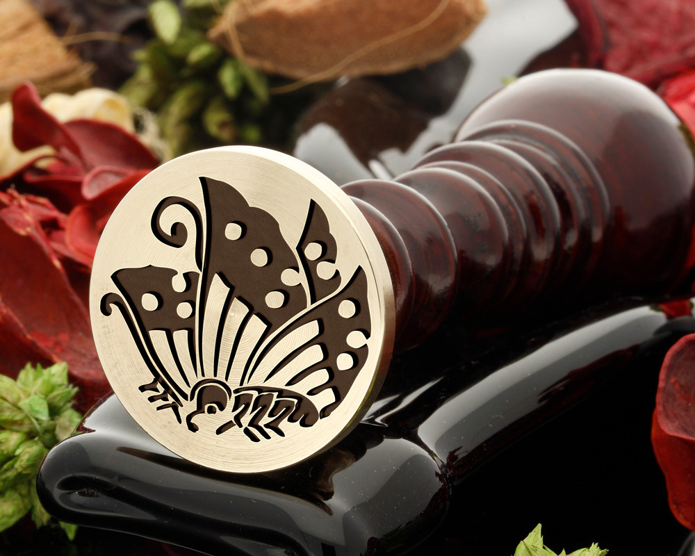 Japanese Butterfly Wax Seal Stamp - Custom Wax N Seals