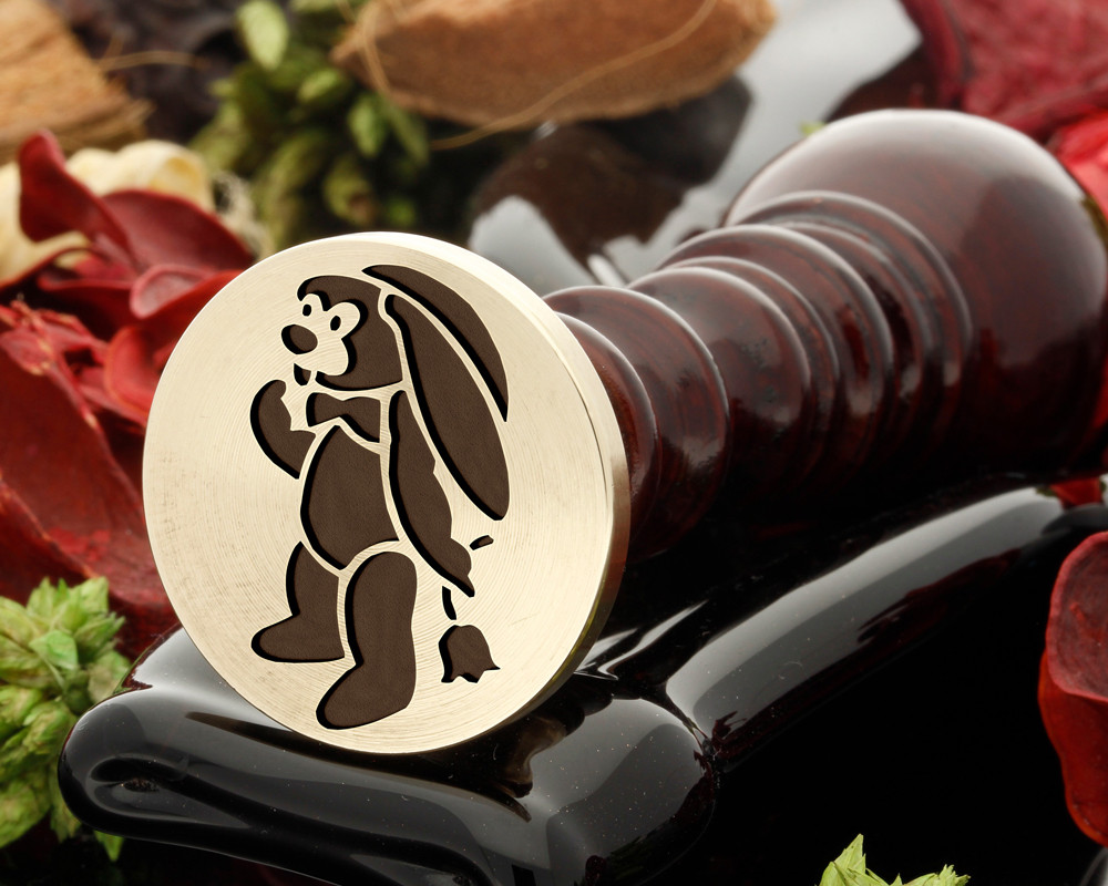 Rabbit D13 Wax Seal Stamp - Custom Wax N Seals