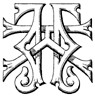 JK KJ Victorian Monogram Wax Seal Stamp - Custom Wax N Seals