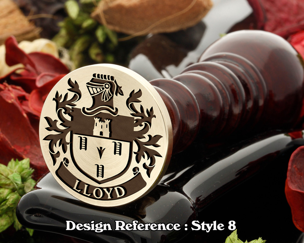 Lloyd (Wales) Family Crest Wax Seal Stamp