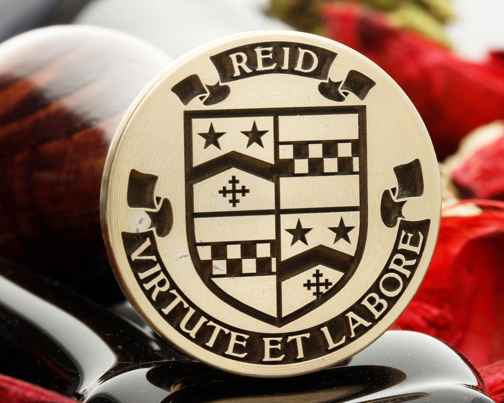 Reid Family Crest Wax Seal Stamp - Custom Wax N Seals