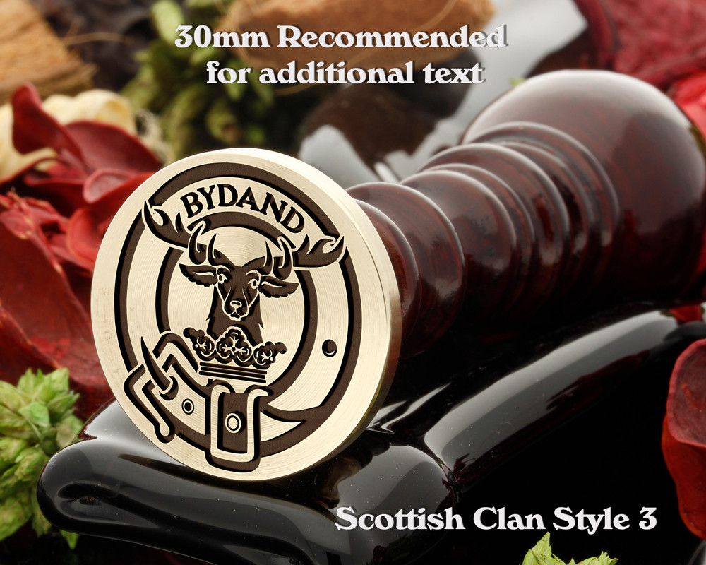 Gordon Scottish Clan Wax Seal Stamp - Custom Wax N Seals
