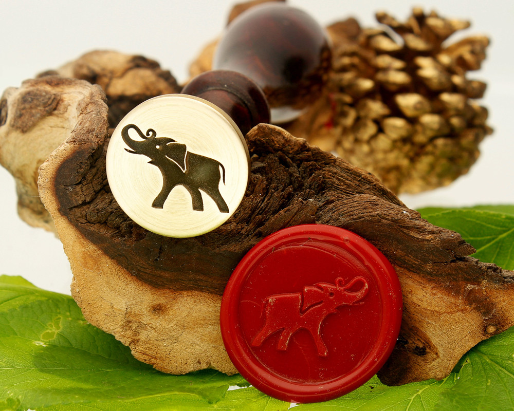 Elephant Wax Seal - Custom Wax 'n' Seals