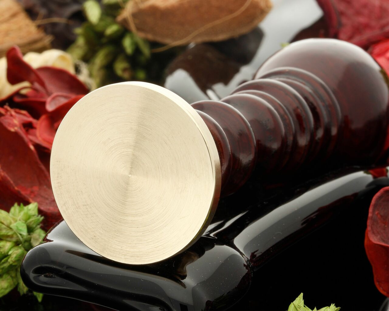 Plain Wax Stamp - Custom Wax 'n' Seals