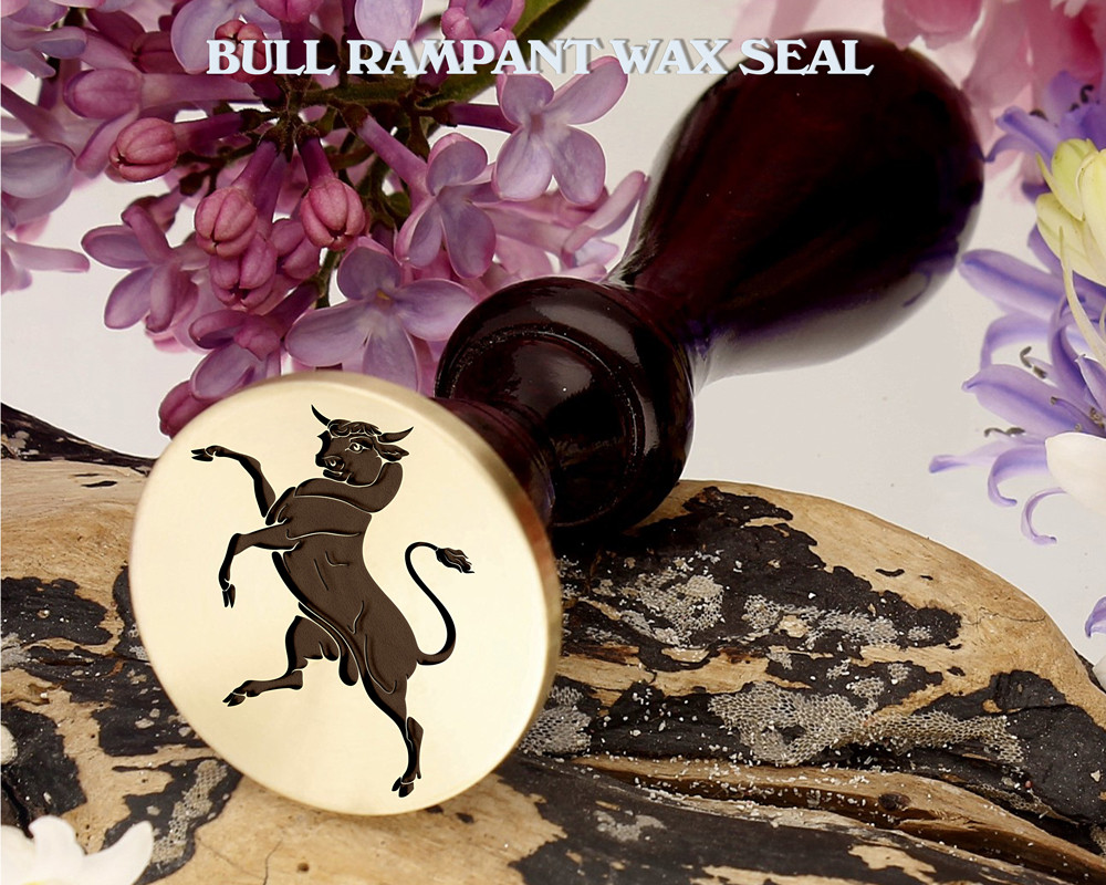 Bull Rampant Wax Seal - CustomWaxNSeals