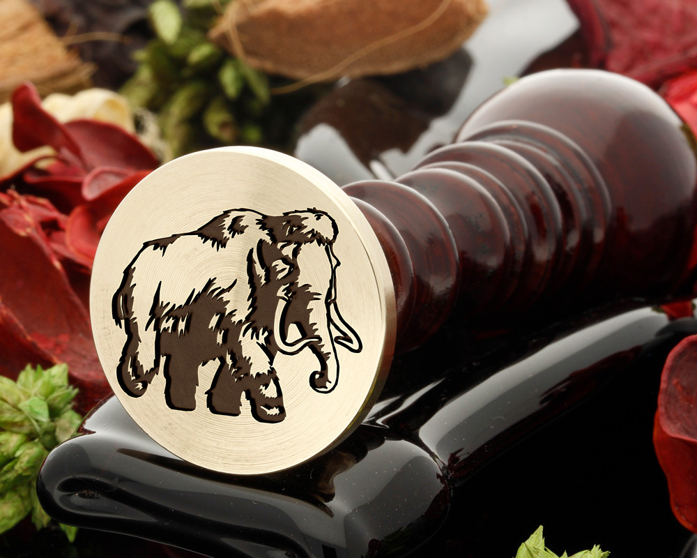 Mammoth Wax Seal Stamp - Custom Wax N Seals