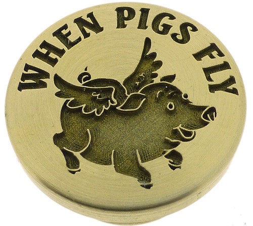 Pig D13 Wax Seal Stamp - Custom Wax N Seals