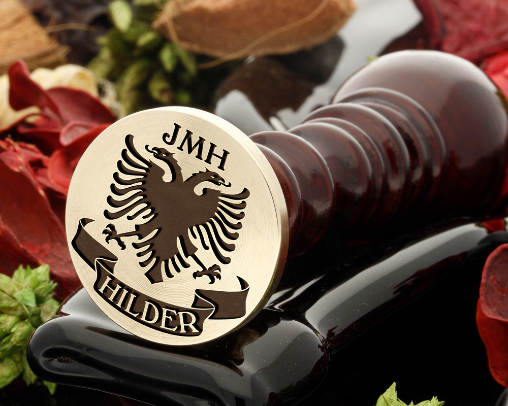 Crest Eagle 1 Wax Seal - CustomWaxNSeals