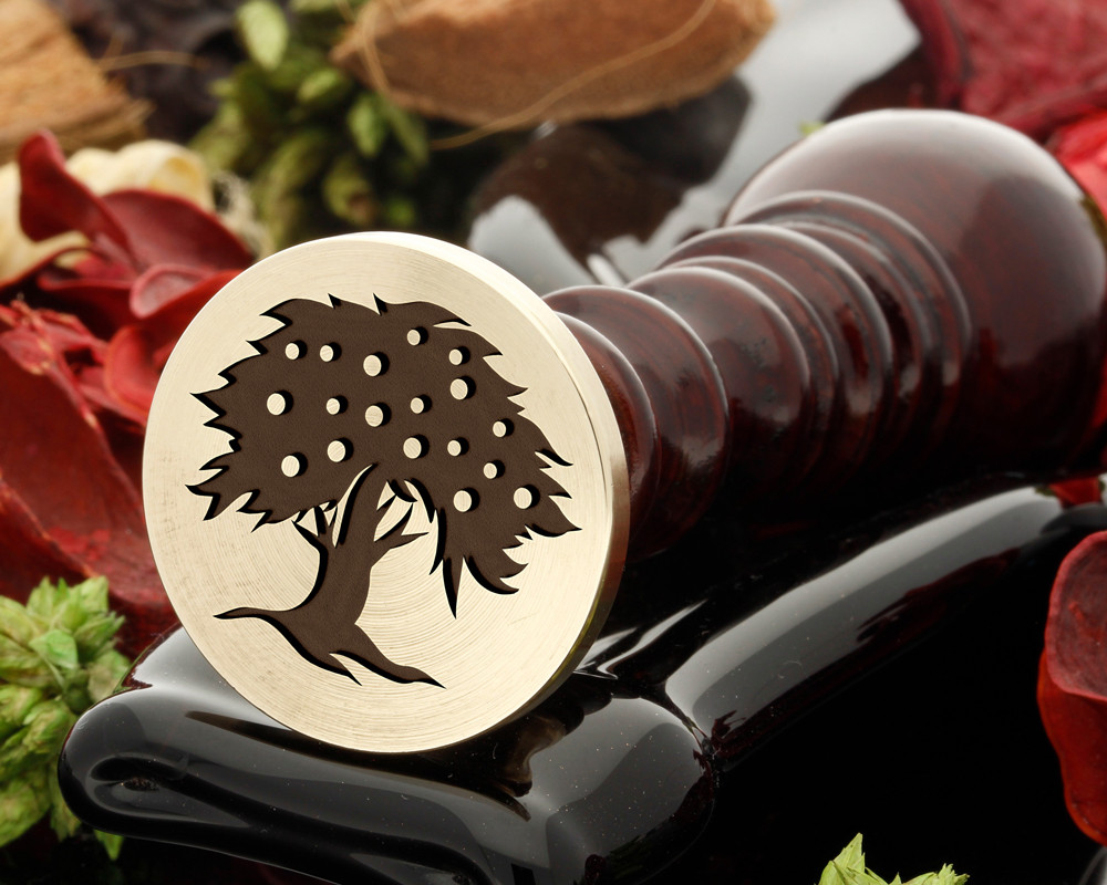 Fruit Tree Wax Seal Stamp - Custom Wax N Seals