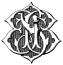 Victorian Monogram Wax Seal Stamp