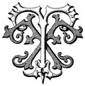 Victorian Monogram Wax Seal Stamp