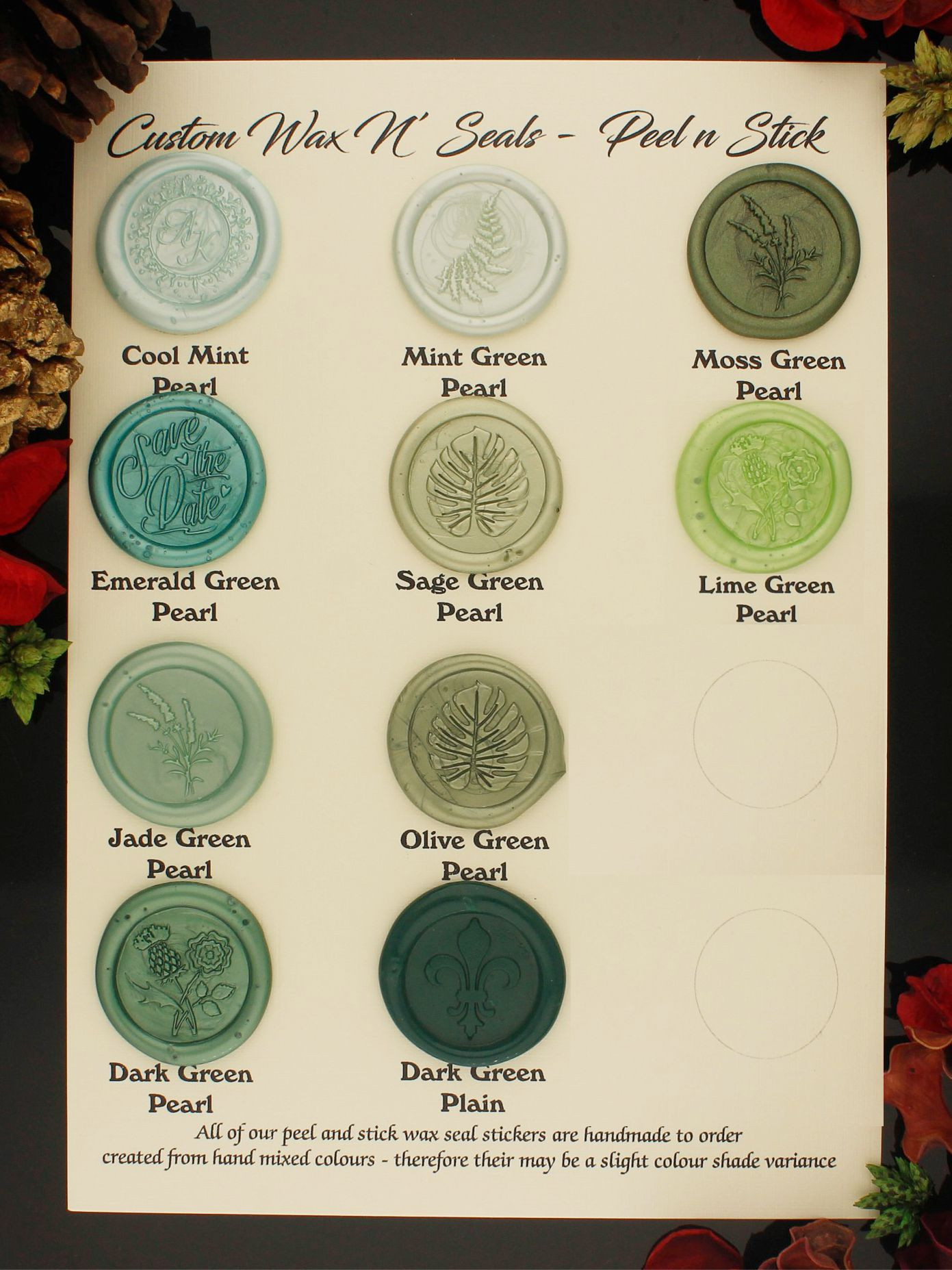 Victorian Monogram Wax Seal Stamp