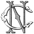 Victorian Monogram Wax Seal Stamp