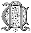 Victorian Monogram Wax Seal Stamp