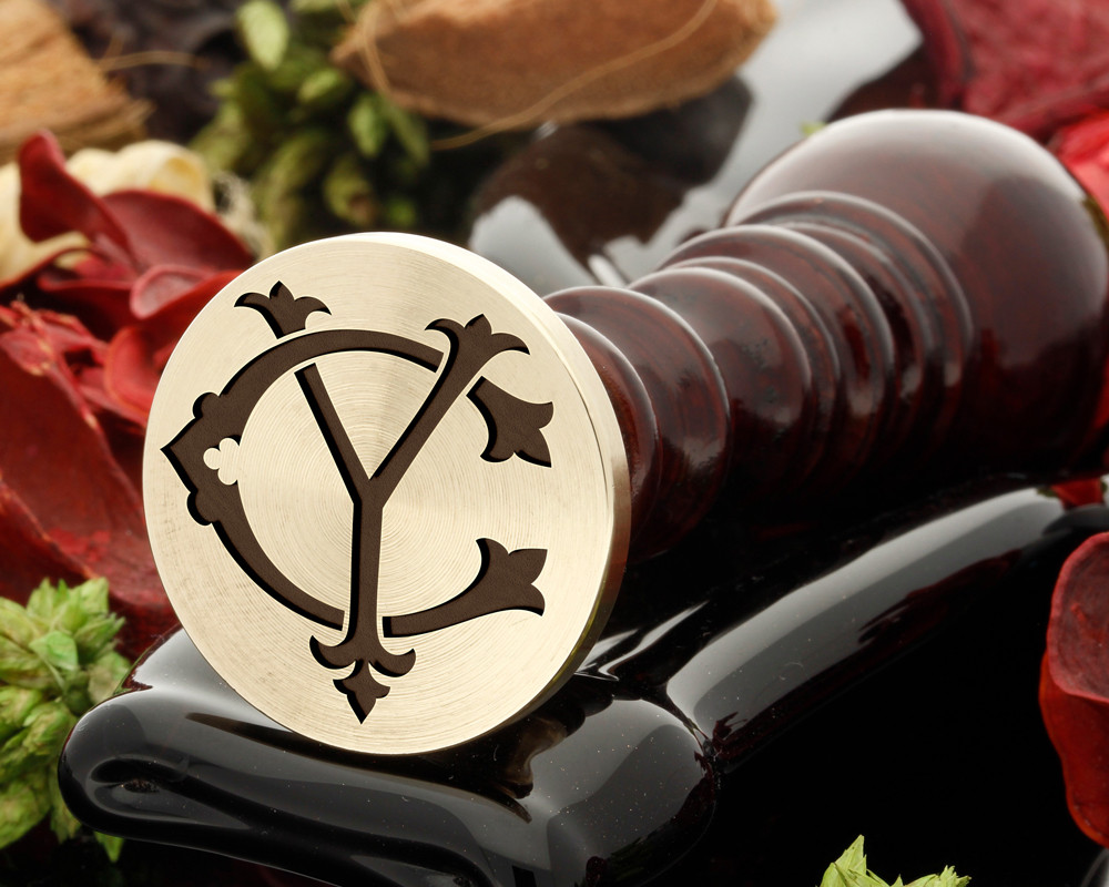 Victorian Monogram Wax Seal Stamp