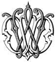 Victorian Monogram Wax Seal Stamp