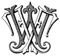 Victorian Monogram Wax Seal Stamp