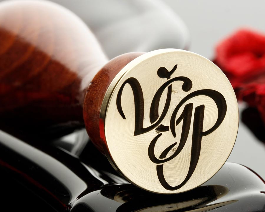 Monogram Initials Wax Seal - CustomWaxNSeals