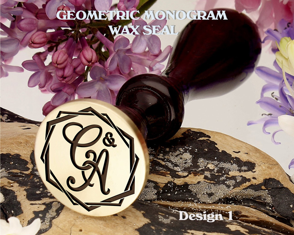 Laser Engraved Wax Seals and Sealing Wax - CustomWaxNSeals