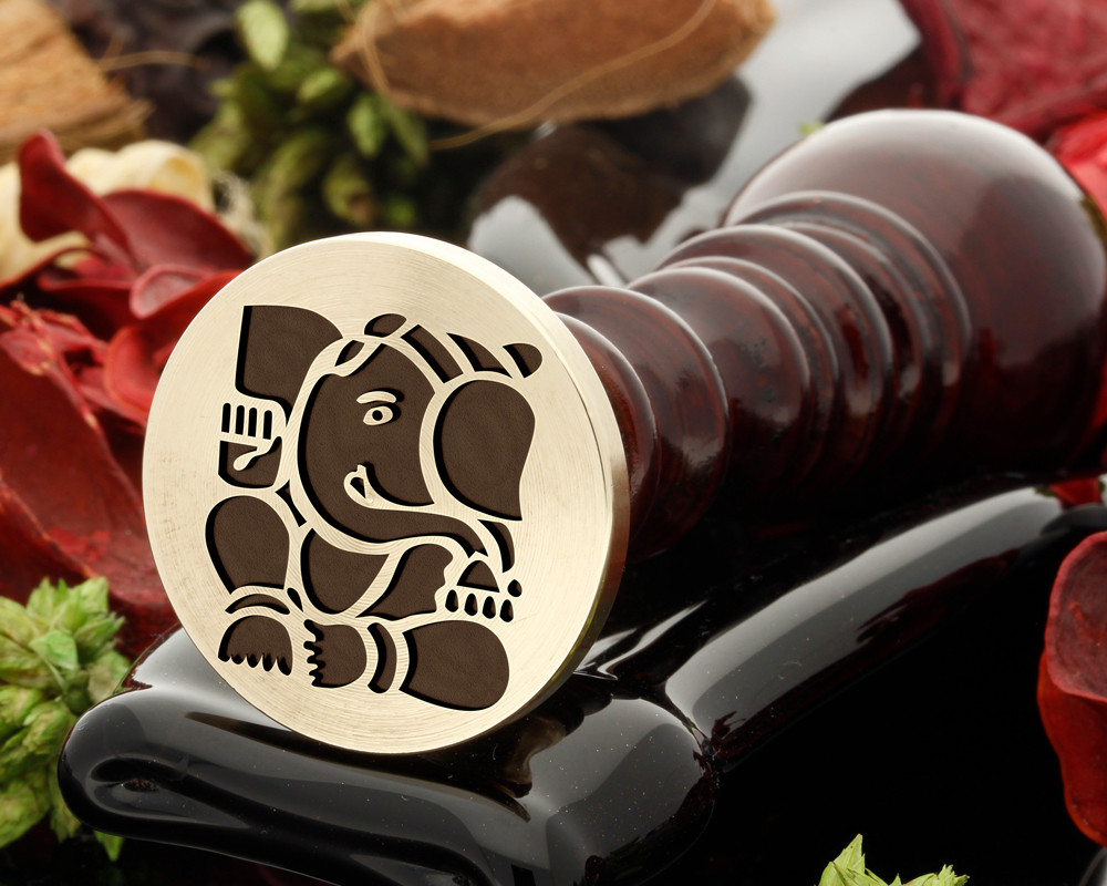 Ganesh D3 Wax Seal Stamp - Custom Wax N Seals