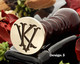 KV VK Victorian Monogram Wax Seal Stamp - Custom Wax N Seals