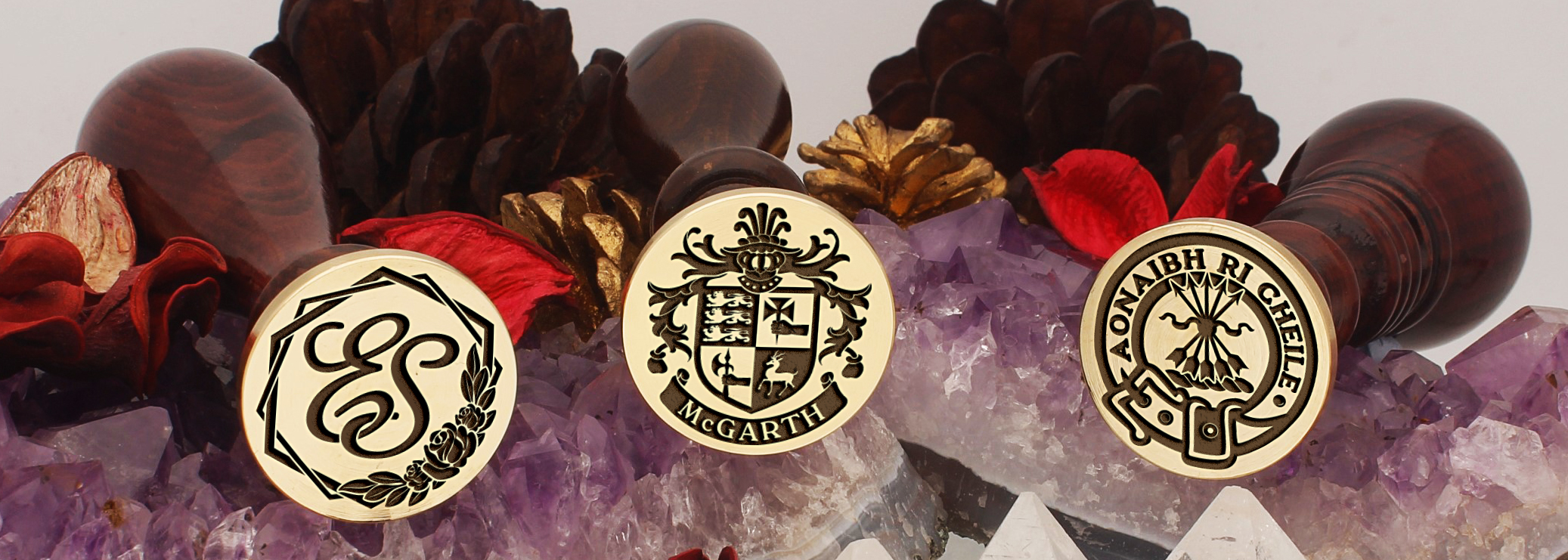 Laser Engraved Wax Seals and Sealing Wax - CustomWaxNSeals