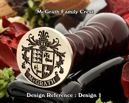 McGrath (Ireland) Family Crest Wax Seal Stamp
